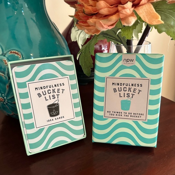 Other | Nwt Mindfulness Bucket List Cards | Poshmark